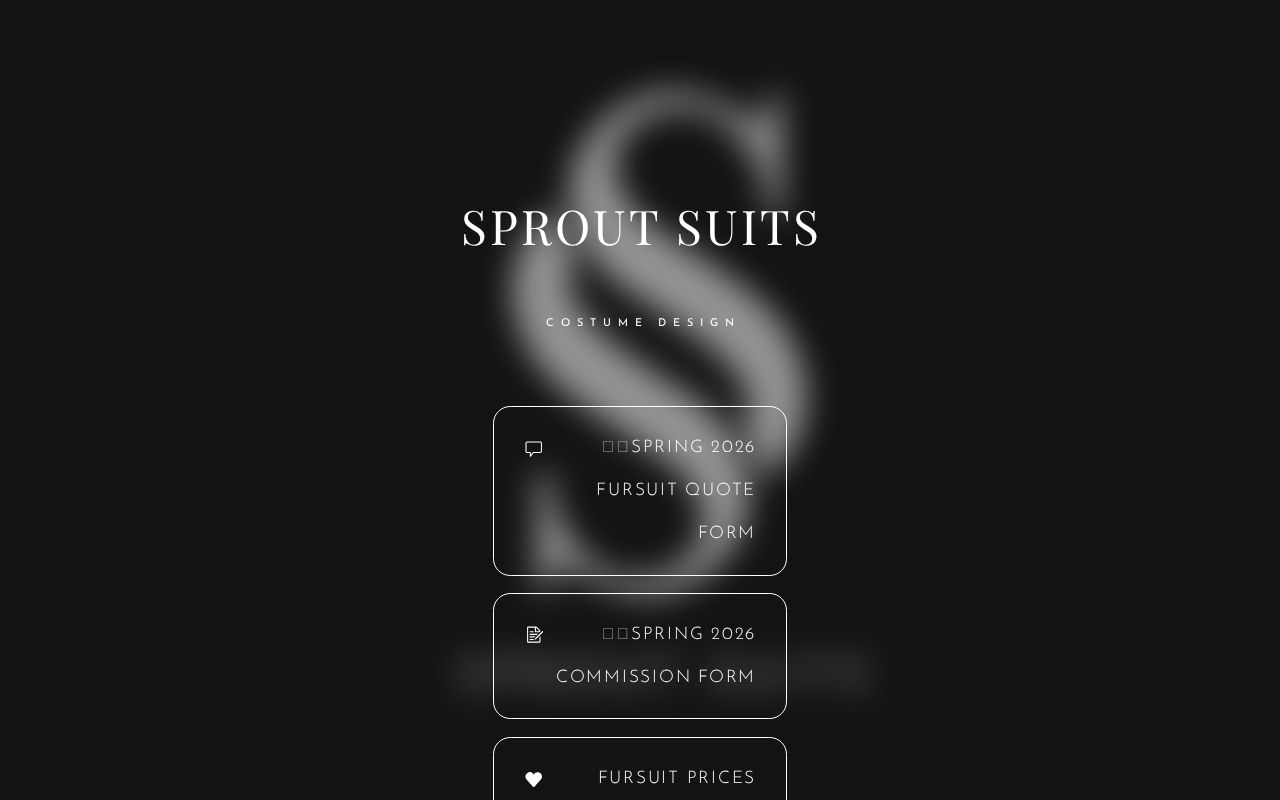 SPROUT SUITS
